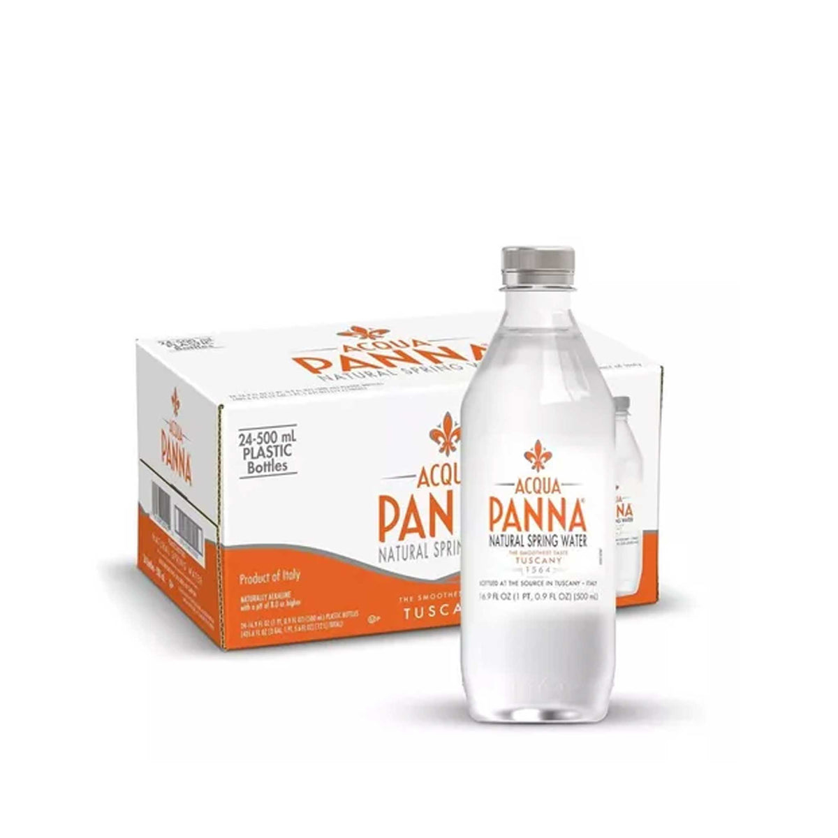 Agua Panna PET 500 ml / 24 unidades — Food Service 502