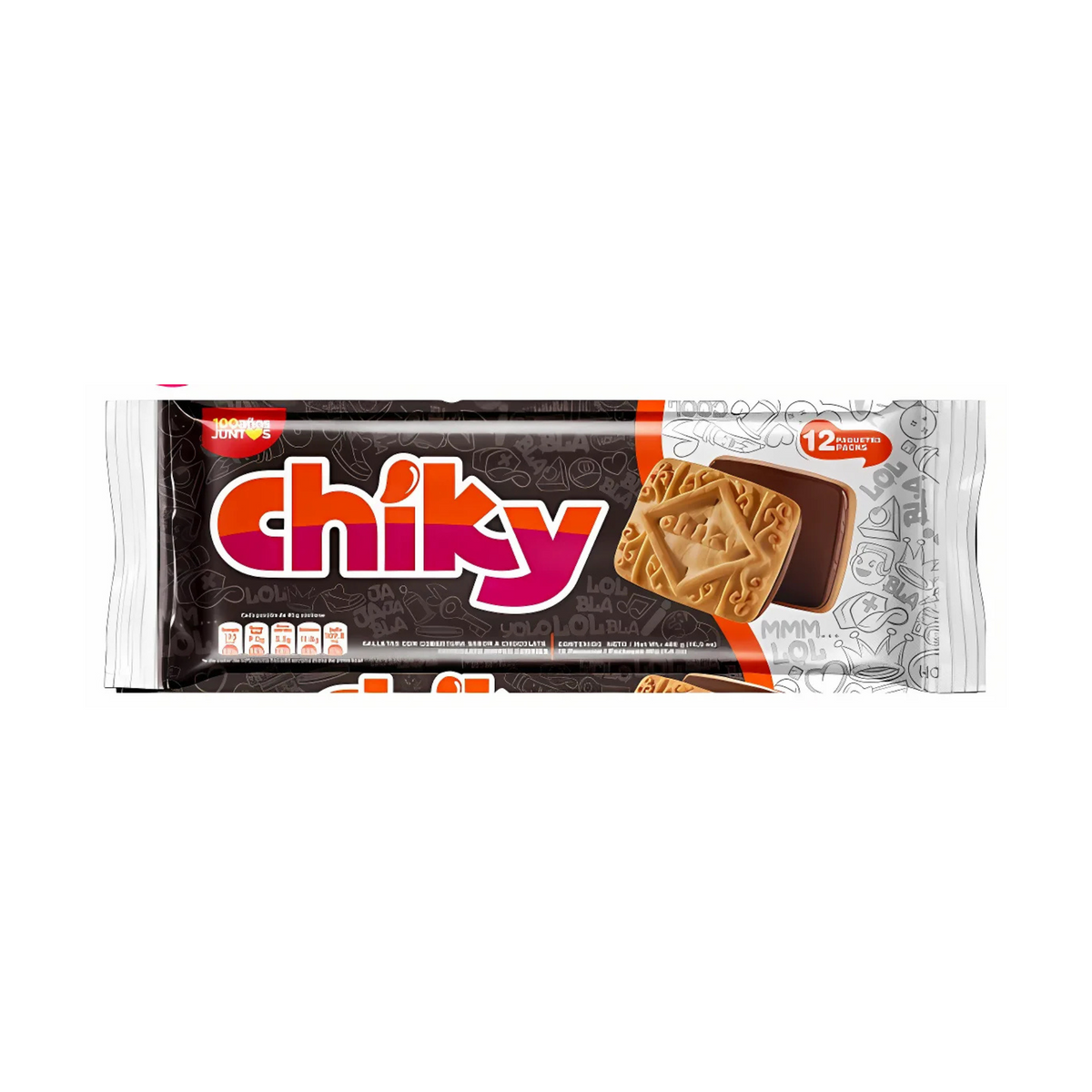 Galletas Chiky 12 paquetes / Caja 16 unidades — Food Service 502